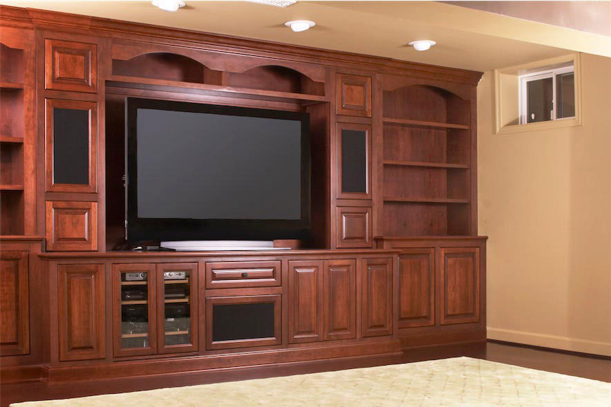 Maryland Custom Media Cabinets | Maryland Cabinets | A Cut Above, Inc