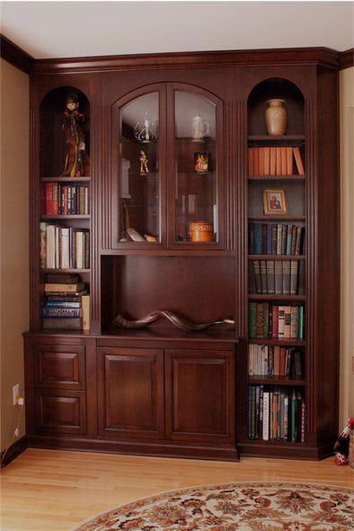 Maryland Custom Libraries and Bookcases | Maryland Cabinets | A Cut ...