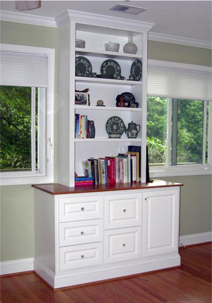 Maryland Custom Libraries and Bookcases | Maryland Cabinets | A Cut ...